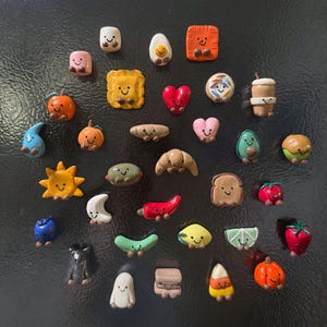 Jelly Cat Style Clay Magnets - Etsy