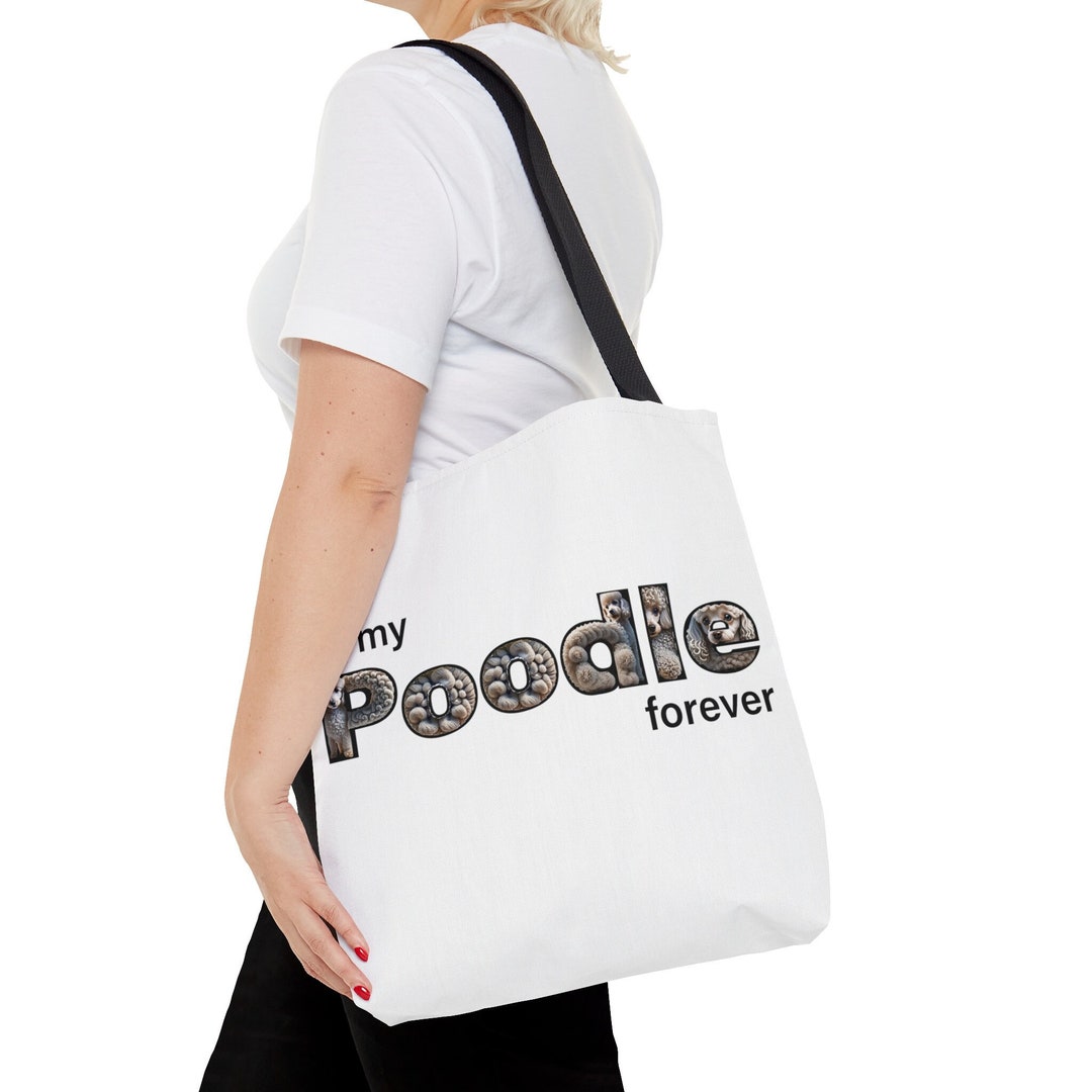Poodle Tote Bag Dog Breeds Tote Bag Dog Lovers Tote Bag - Etsy
