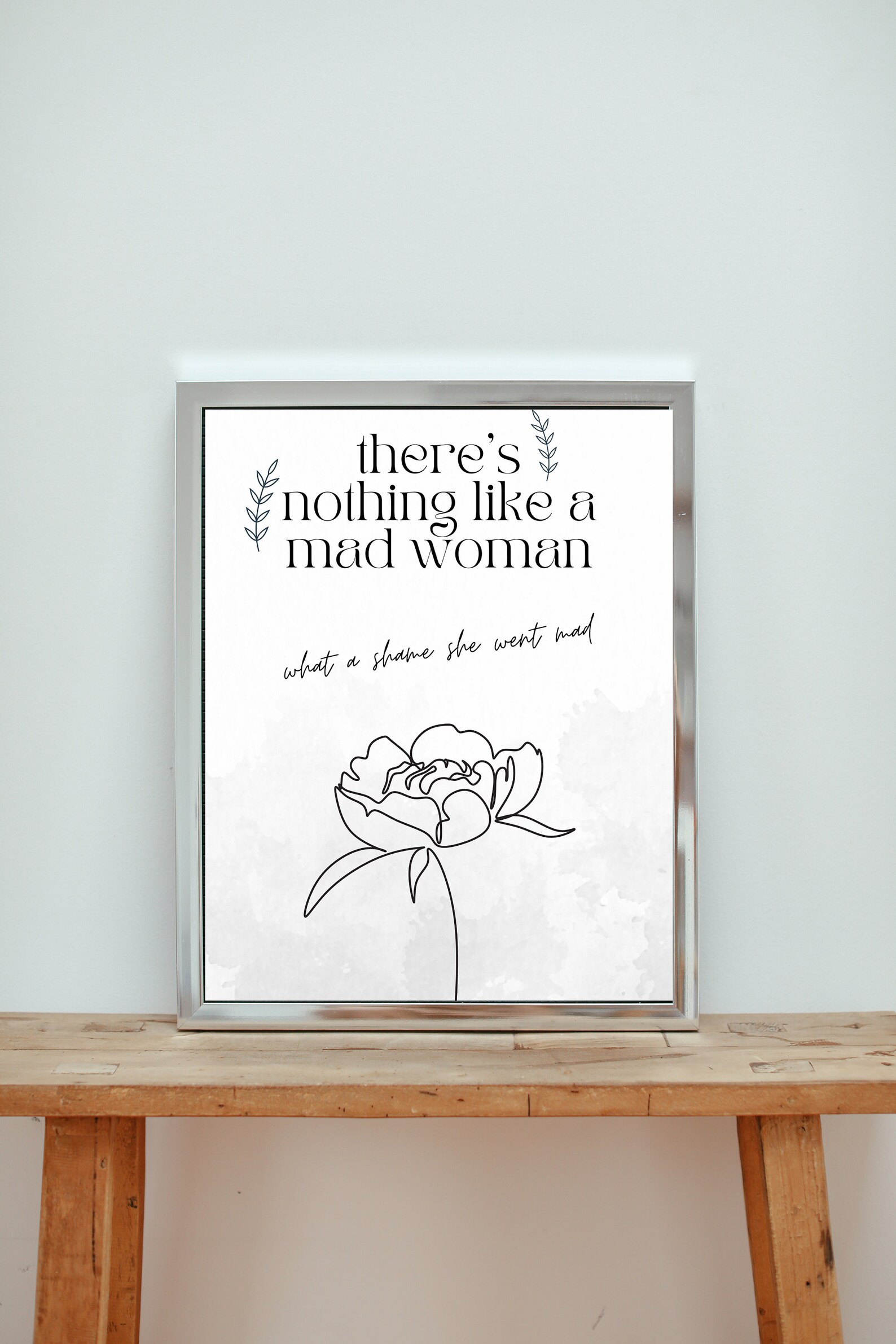 Taylor Swift Wall Art, Taylor Swift Decor, Taylor Swift Lyrics, Mad ...