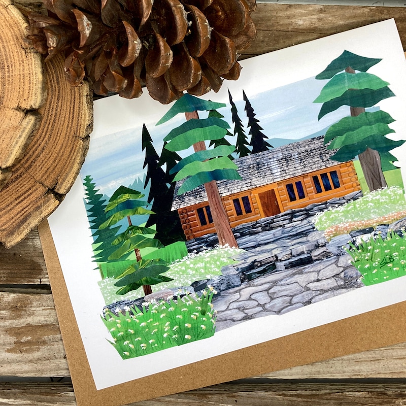Log Cards - Etsy