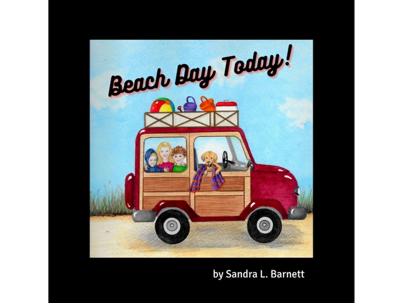 Beach Day, Children's Picture Books, Beach Play, Puppy Play, Siblings ...