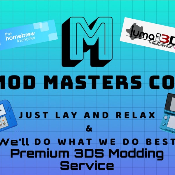 3ds Modding Service - Etsy