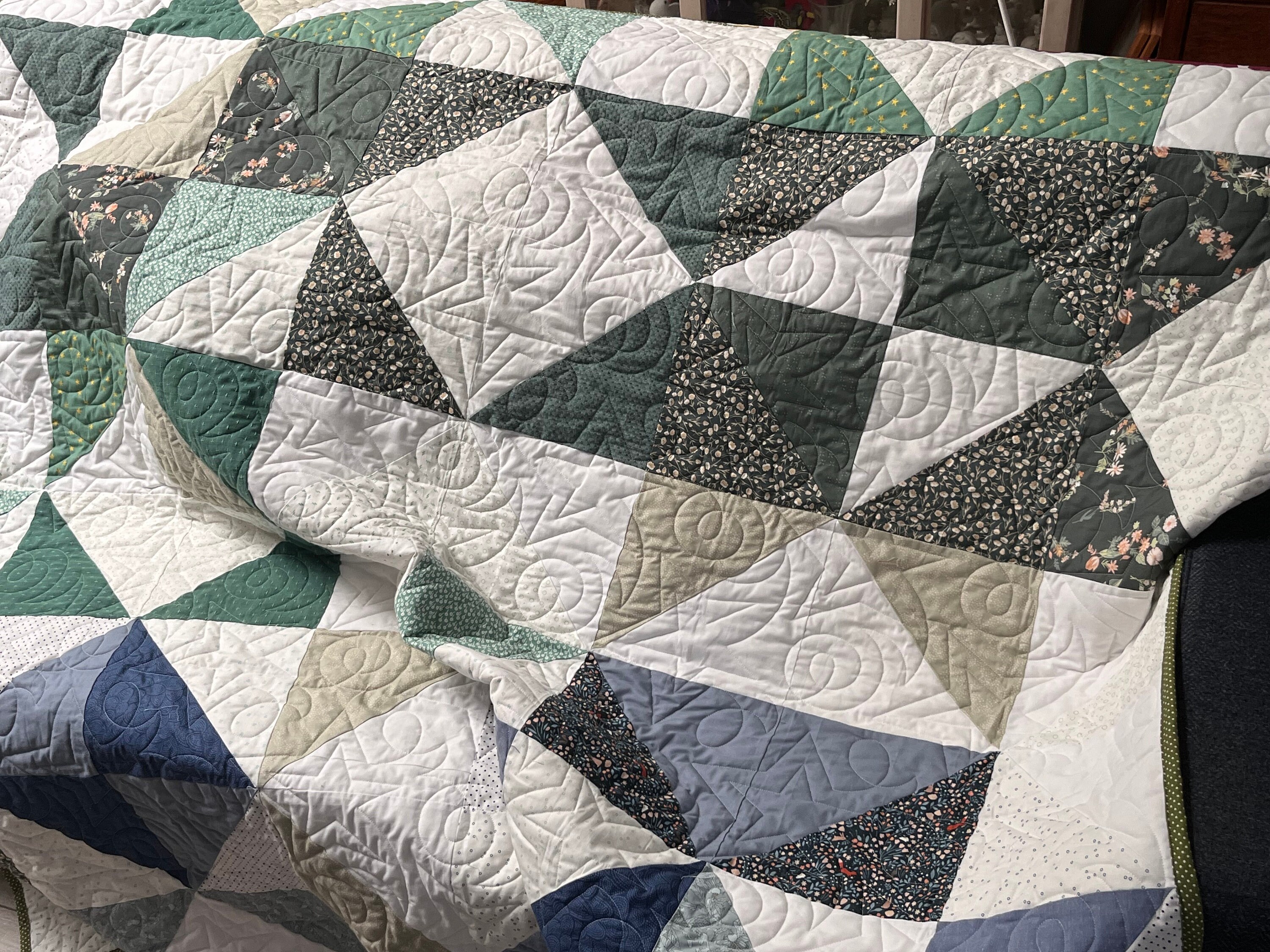 Scrappy Star Gazer Quilt-pattern by Edyta Sitar - Etsy