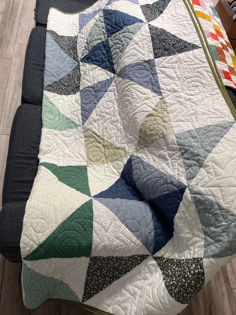 Scrappy Star Gazer Quilt-pattern by Edyta Sitar - Etsy