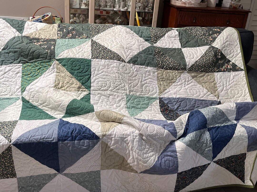 Scrappy Star Gazer Quilt-pattern by Edyta Sitar - Etsy