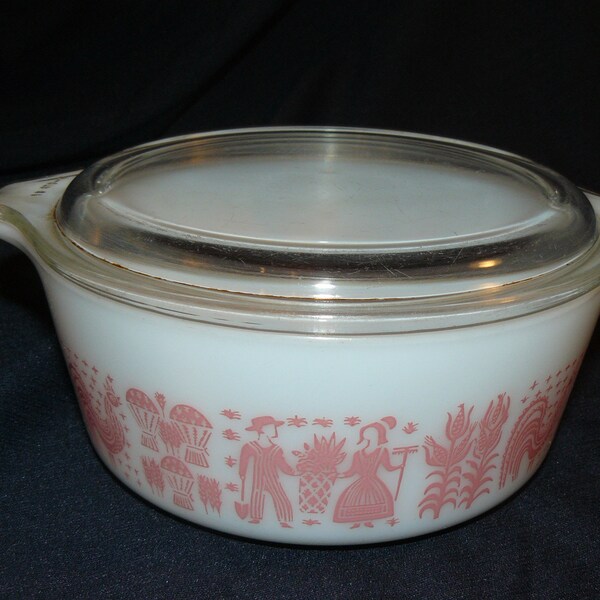 Pyrex Butterprint Pink - Etsy