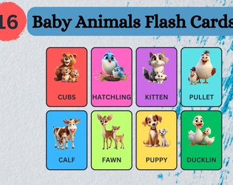 FARM ANIMALS • Editable Montessori Cards • Flash Cards Nomenclature ...