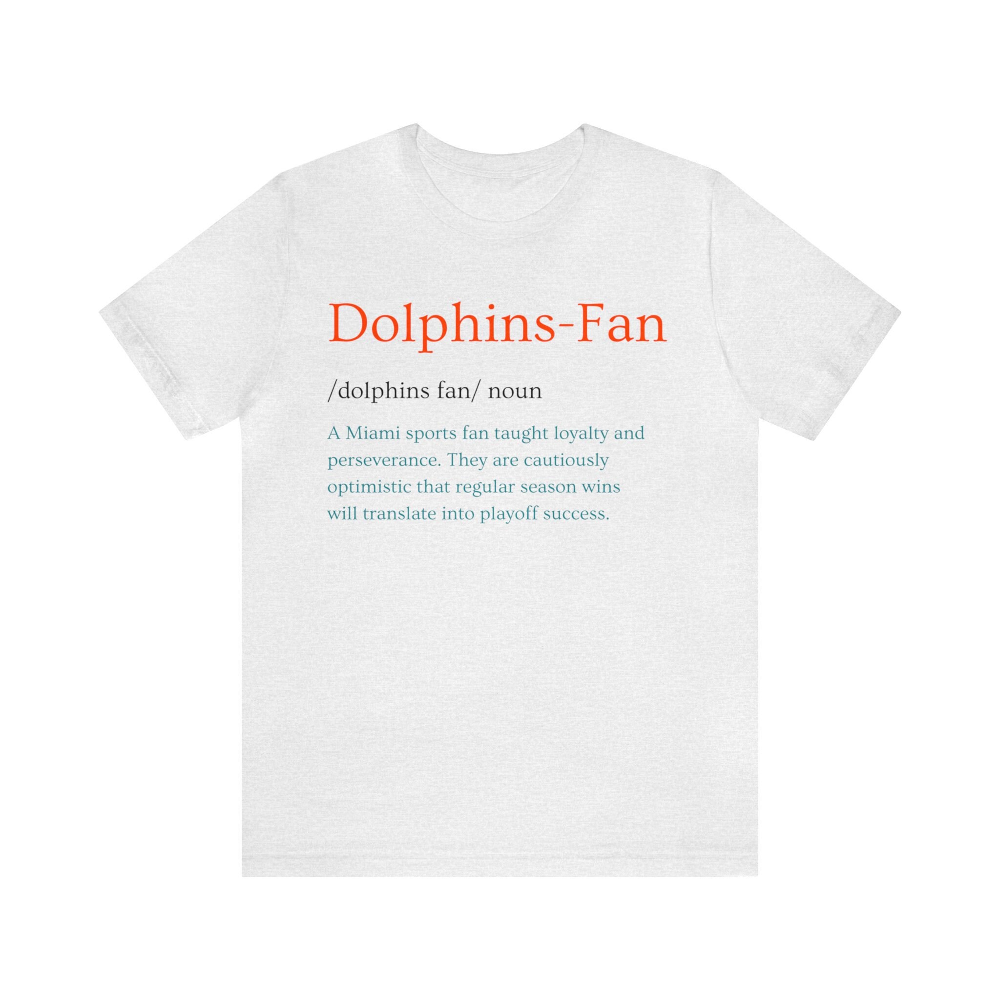 Miami Dolphins Unisex Definition Tee - Miami Dolphins Football T-shirt ...