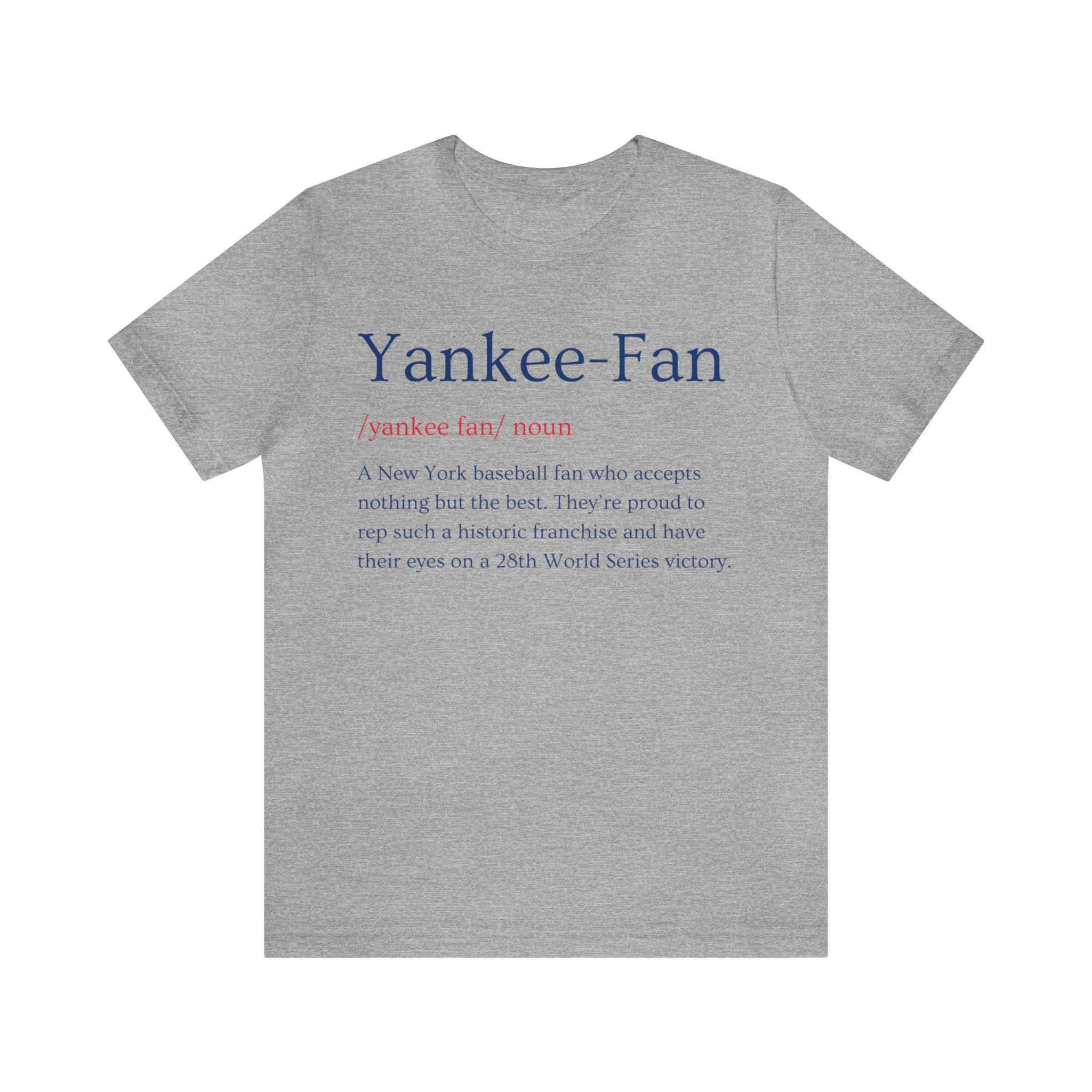 NY Yankees Unisex Definition Tee New York Yankees Baseball T-shirt - Etsy