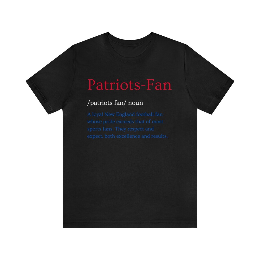 Patriots Unisex Definition Tee New England Football T-shirt - Etsy