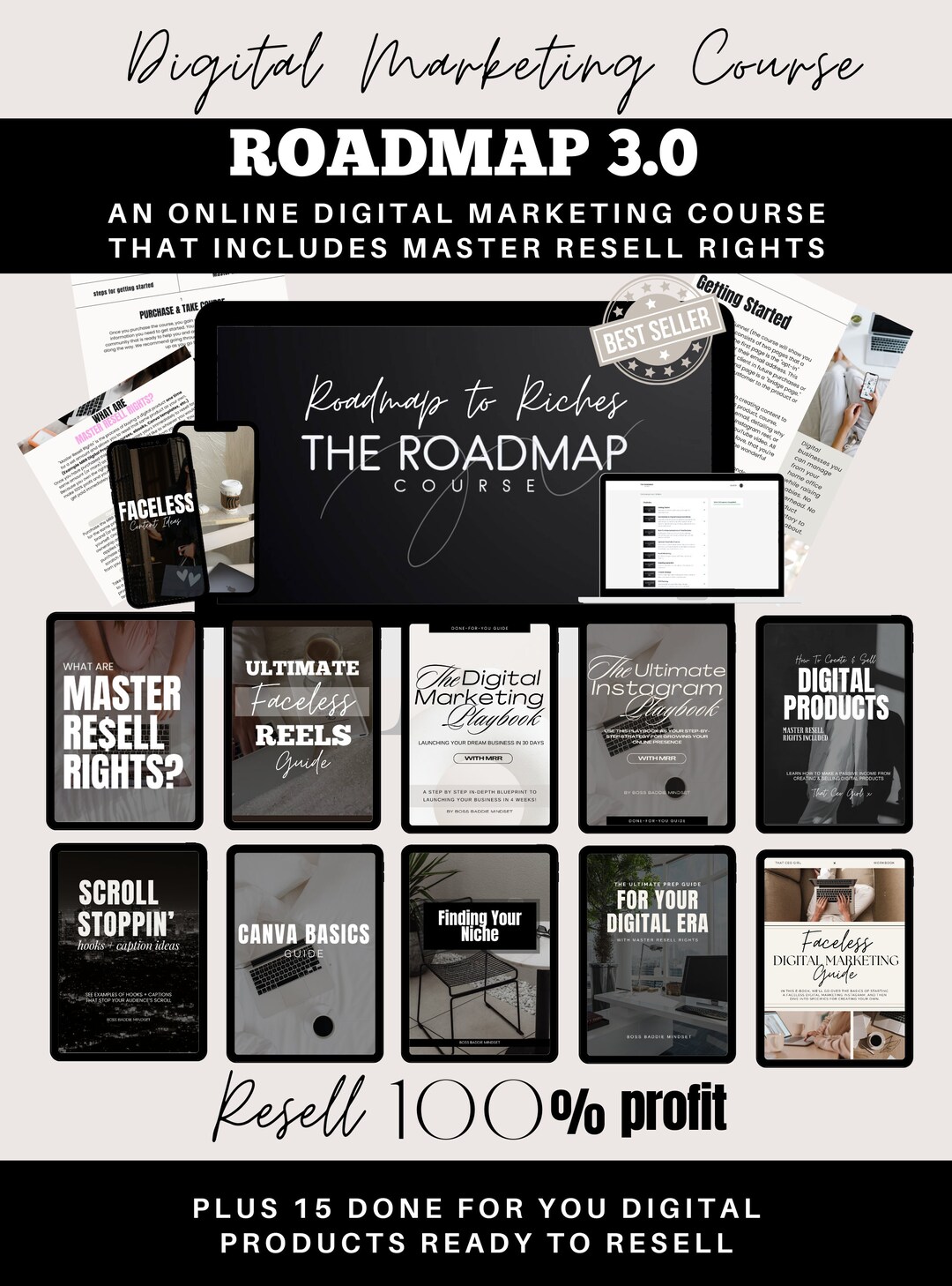 Roadmap to Riches Digital Marketing Course With Master Resell Rights ...