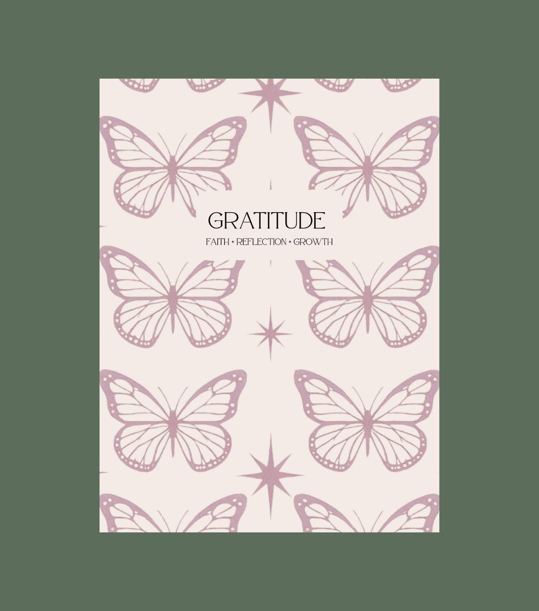 Printable Gratitude Journal With Bible Verses- Christian Gratitude ...