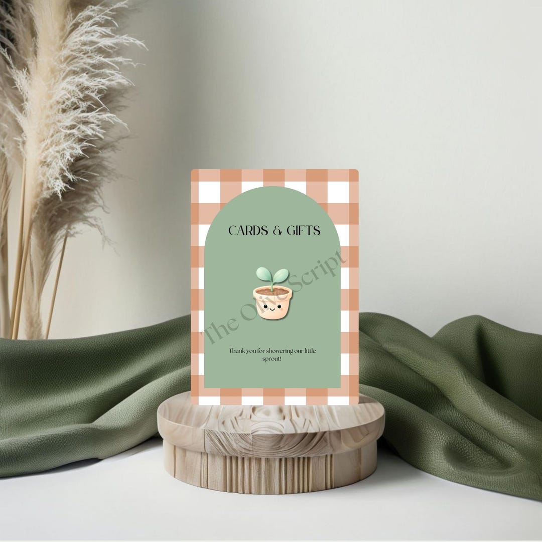 Little Sprout Baby Shower Games: Printable Signs & Activities (digital ...