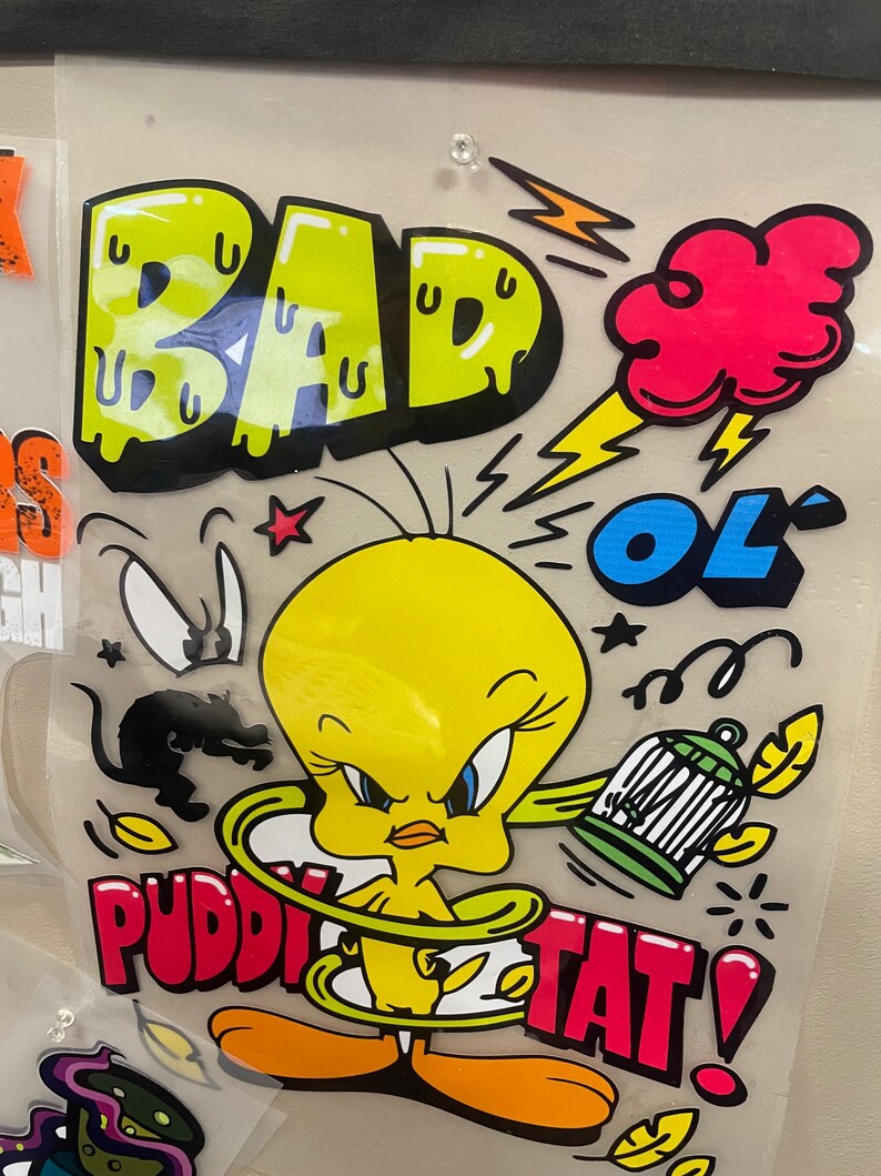 Tweety Bird Bad Oh Puddy TAT - Etsy