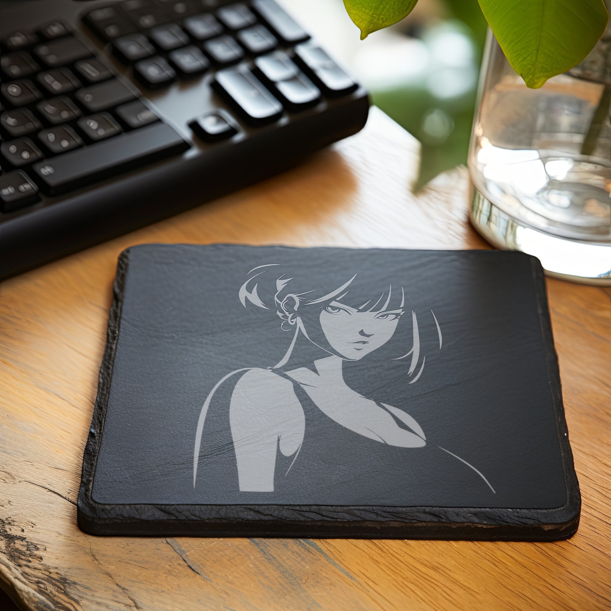 Anime Woman Laser Engraving Svgs Anime Lover - Etsy