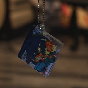 Scott Pilgrim Acrylic Cd Keychain Charm - Etsy