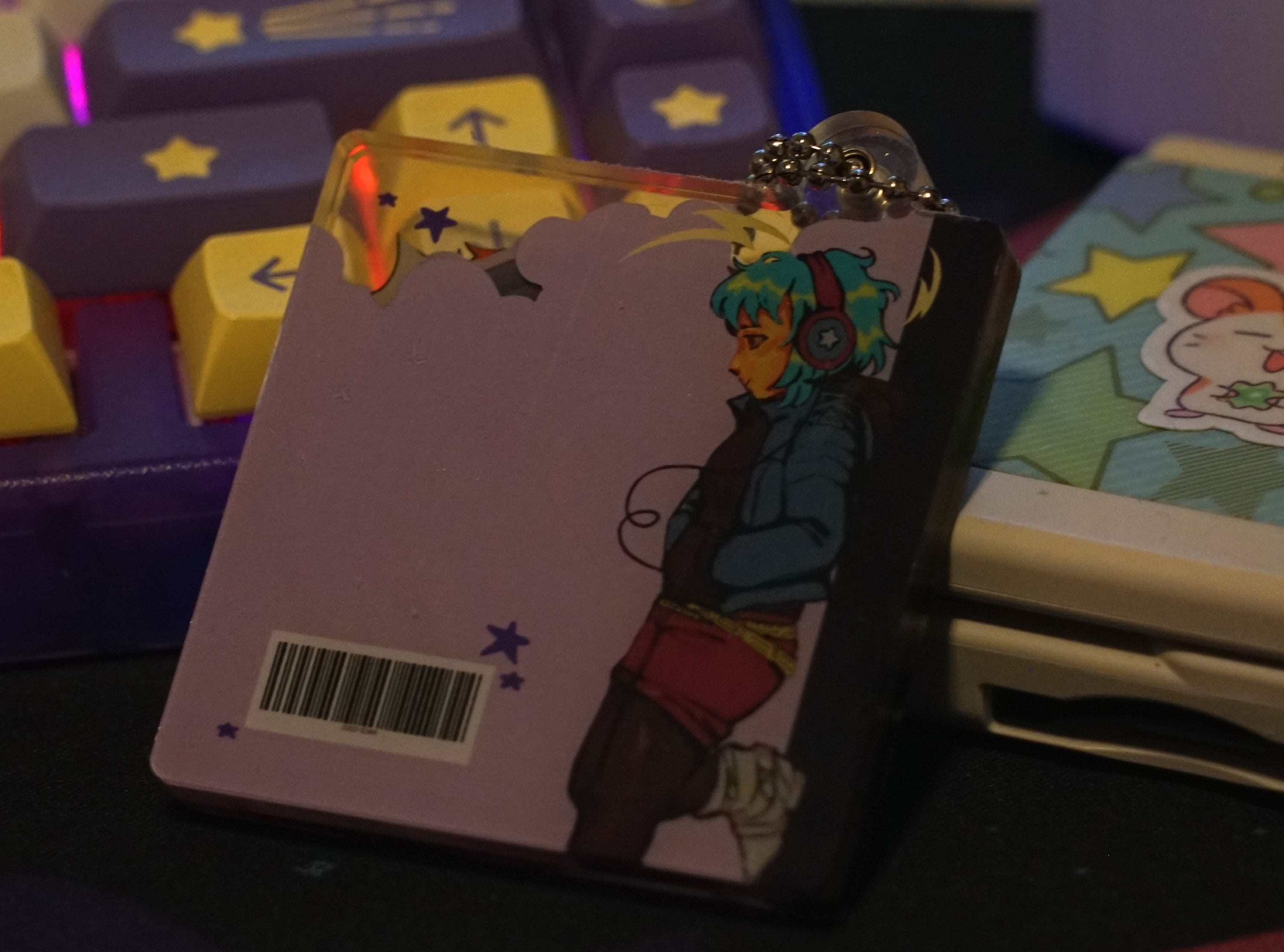 Scott Pilgrim Acrylic Cd Keychain Charm - Etsy