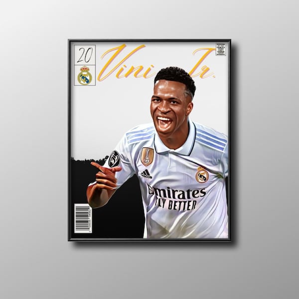 Vinicius Jr Poster - Etsy