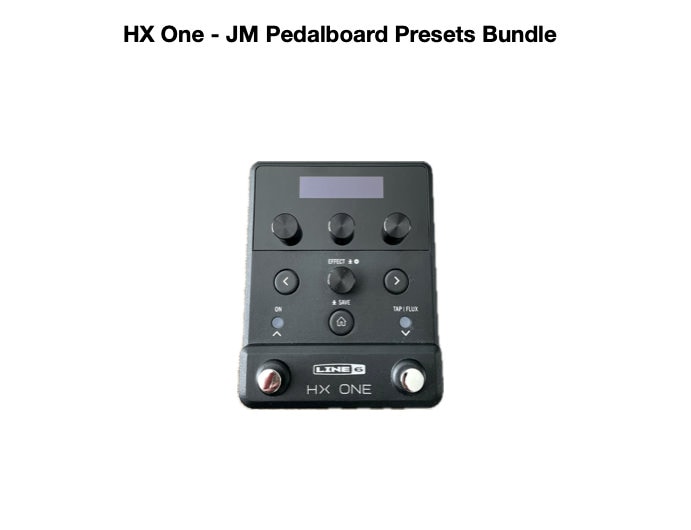 JM Pedalboard Presets Bundle for HX One - Etsy