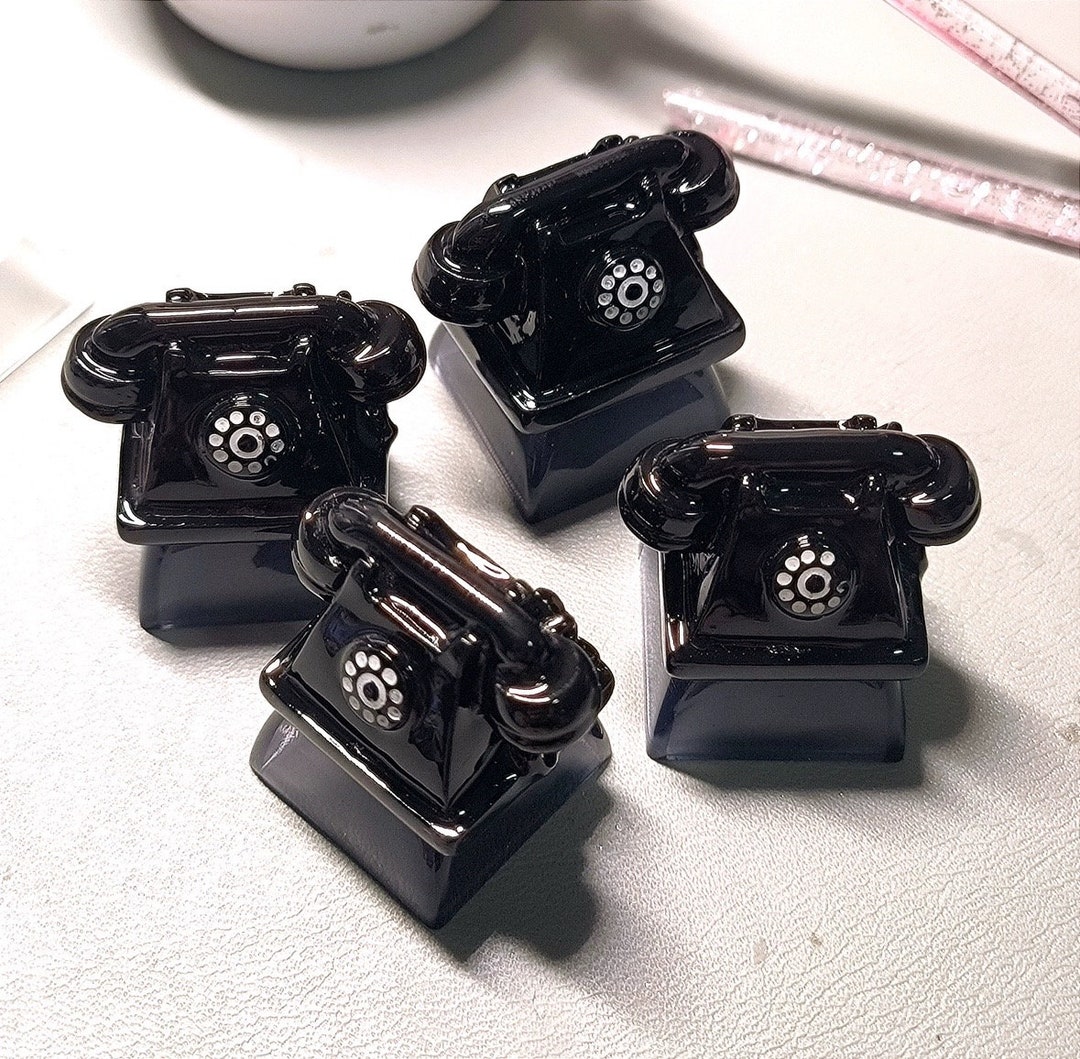 Vintage Rotary Dial Telephone Artisan Keycap｜custom Keycap｜mechanical ...