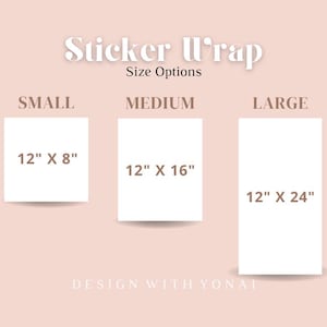 Designer Inspired (first & Last Initials) Sticker Wrap - Etsy