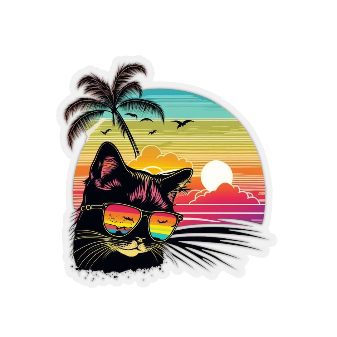 Pride Cat Sticker - Etsy