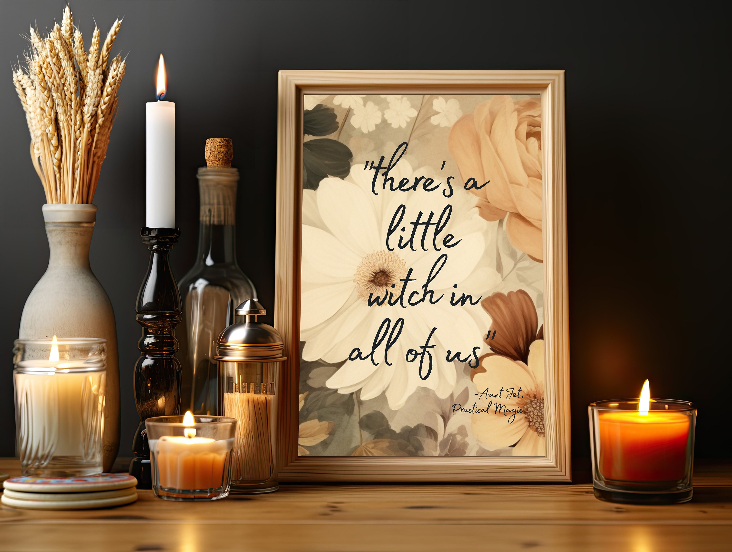 Practical Magic, Inspired Gallery Wall Prints SET, Vintage Printable ...