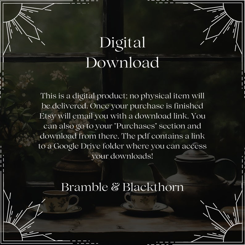 Practical Magic, Inspired Gallery Wall Prints SET, Vintage Printable ...