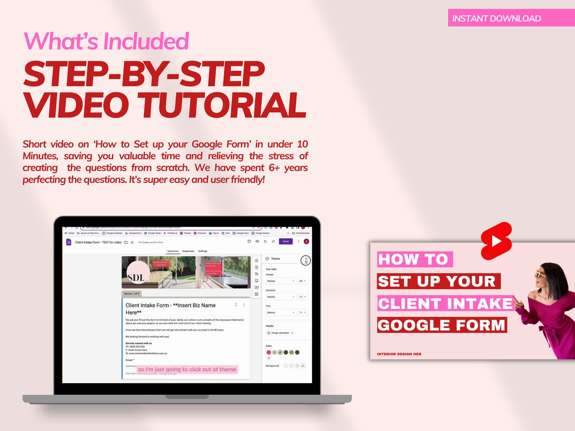 Interior Design Intake Form Interior Design Questionnaire Google Forms ...