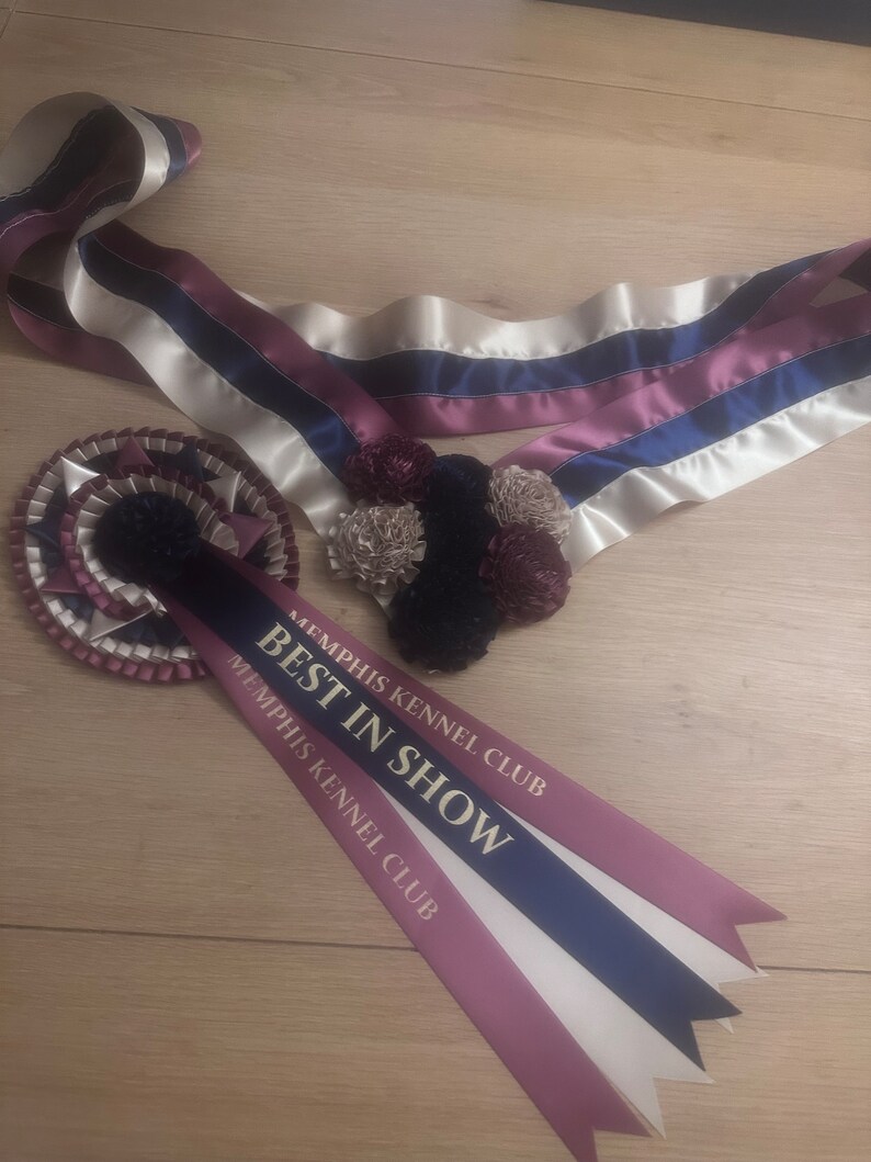 Sash and Rosette Pack - Etsy