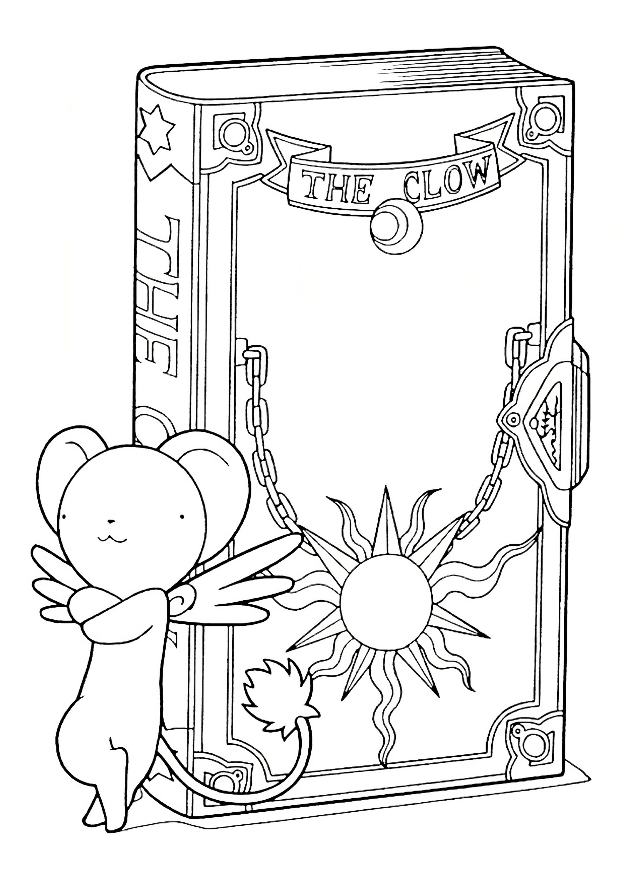 65 Cardcaptor Sakura Printable Coloring Pages, Magical Power Girl, Cute ...