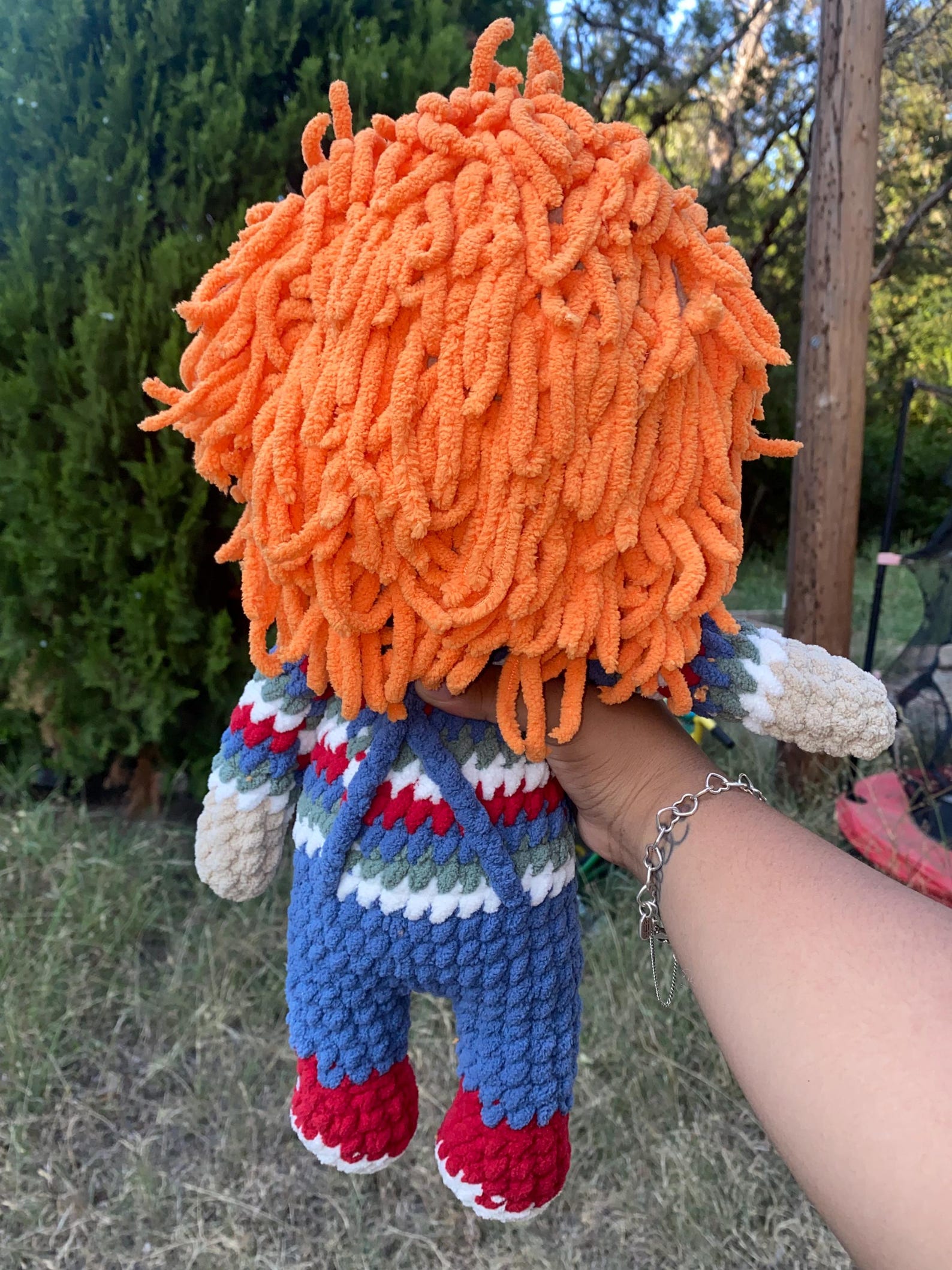 Chucky Crochet Horror Doll, Handmade Plushie - Etsy