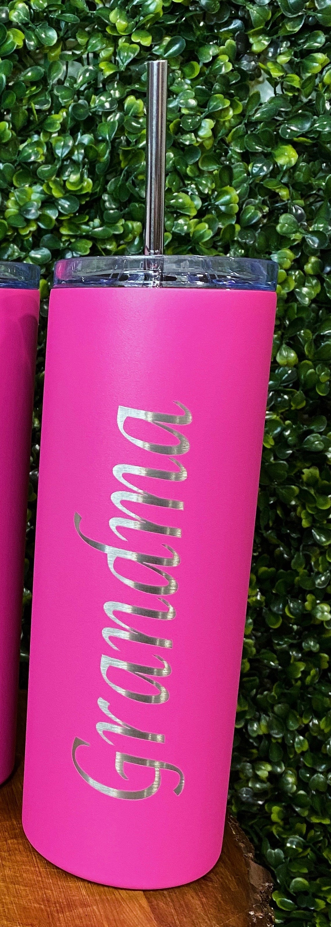 Engraved Tall Tumbler: Grandma Personalized - Etsy
