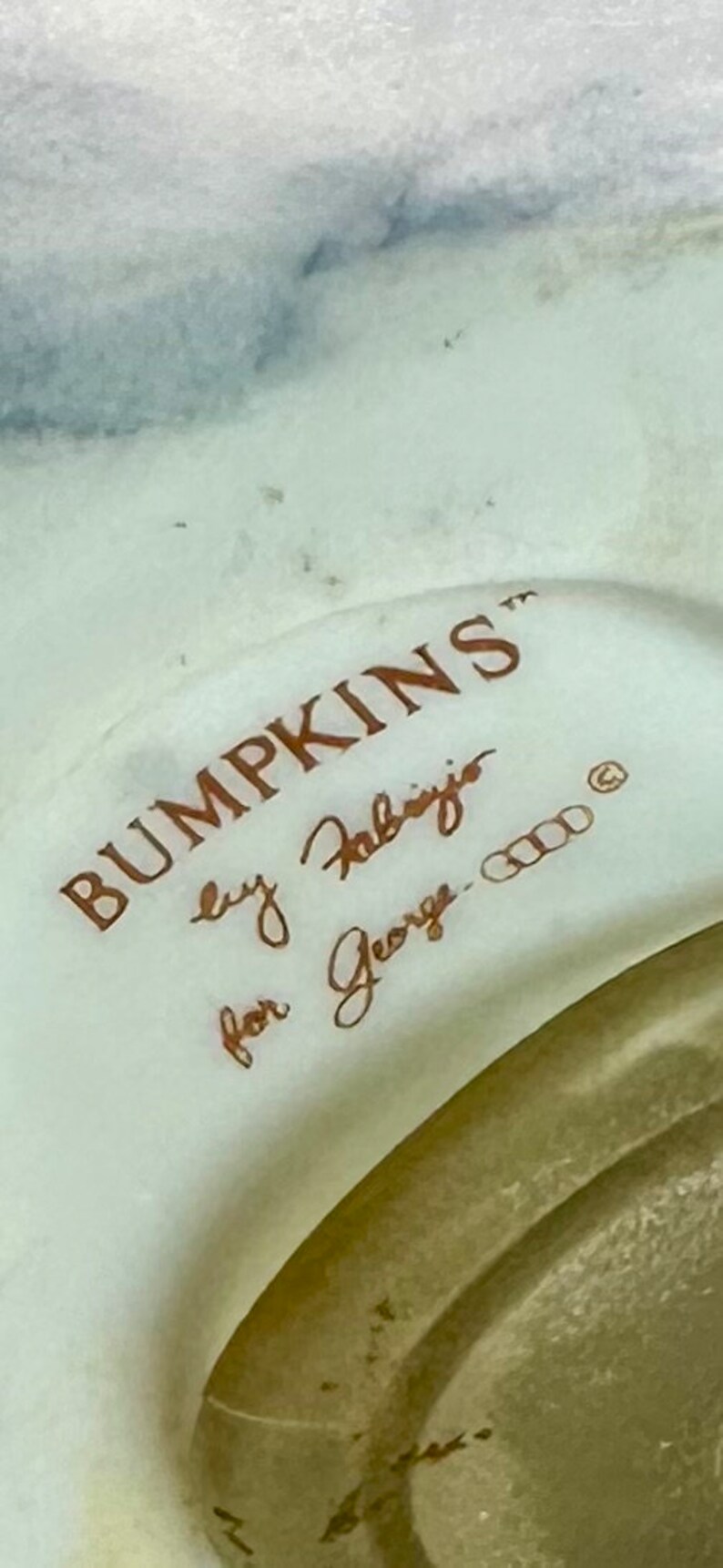 Vintage Bumpkins by Fabrizio for George Good Coin Bank Boy in Raccoon ...