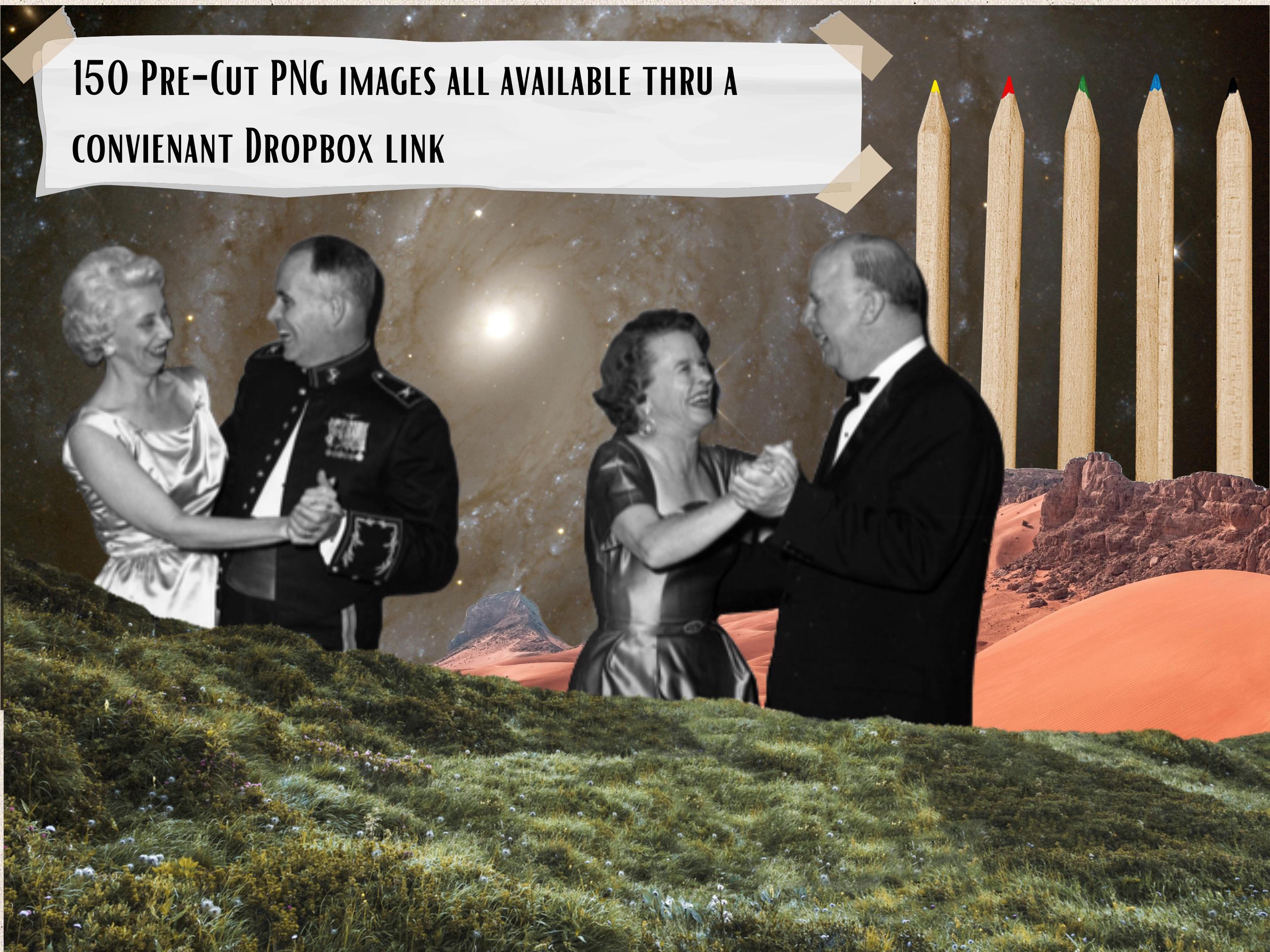 150 Vintage PNG Images: Digital Collage Starter Pack (digital Download ...