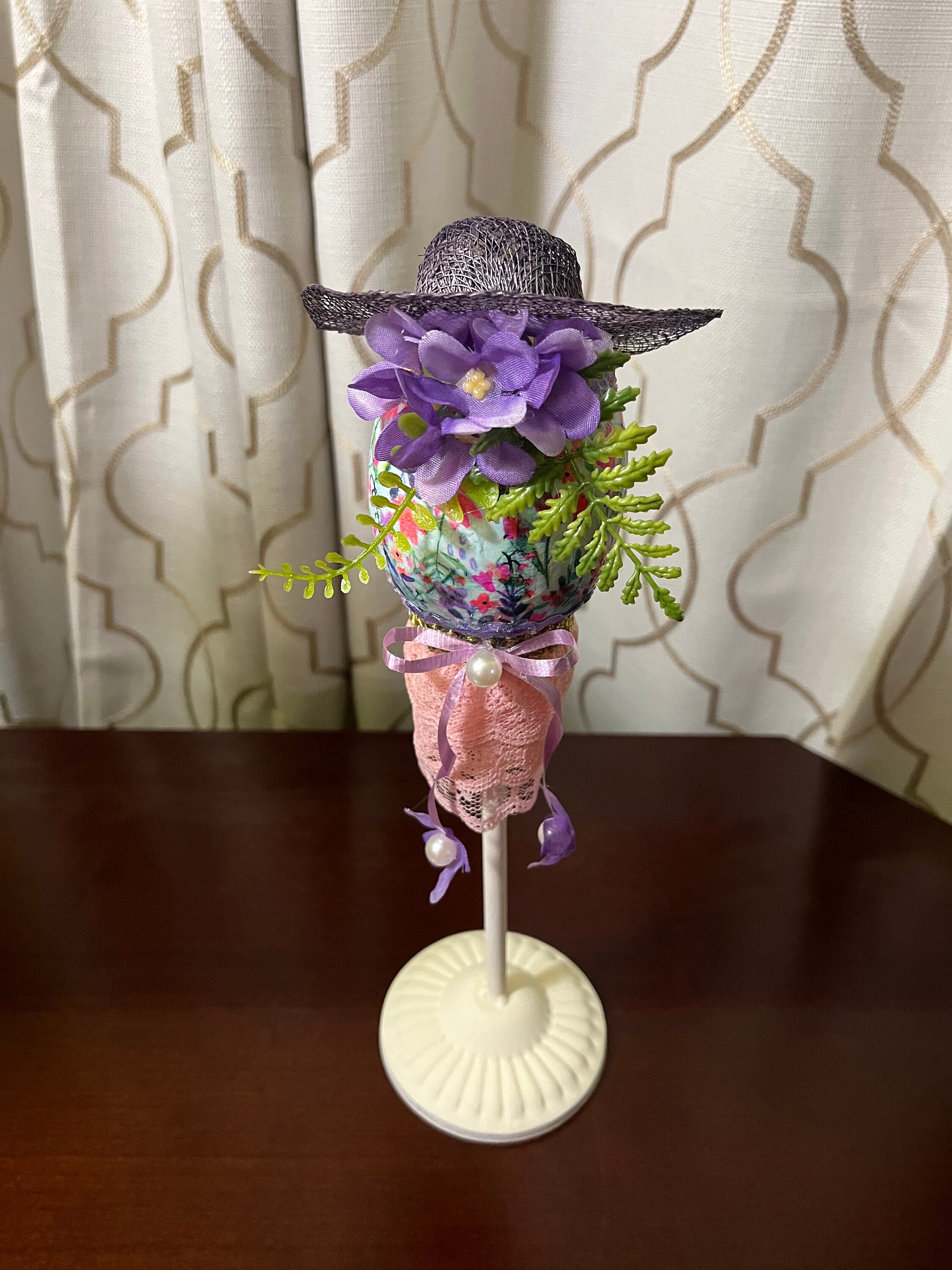 Decoupaged Spring Eggs With a Flair - Etsy