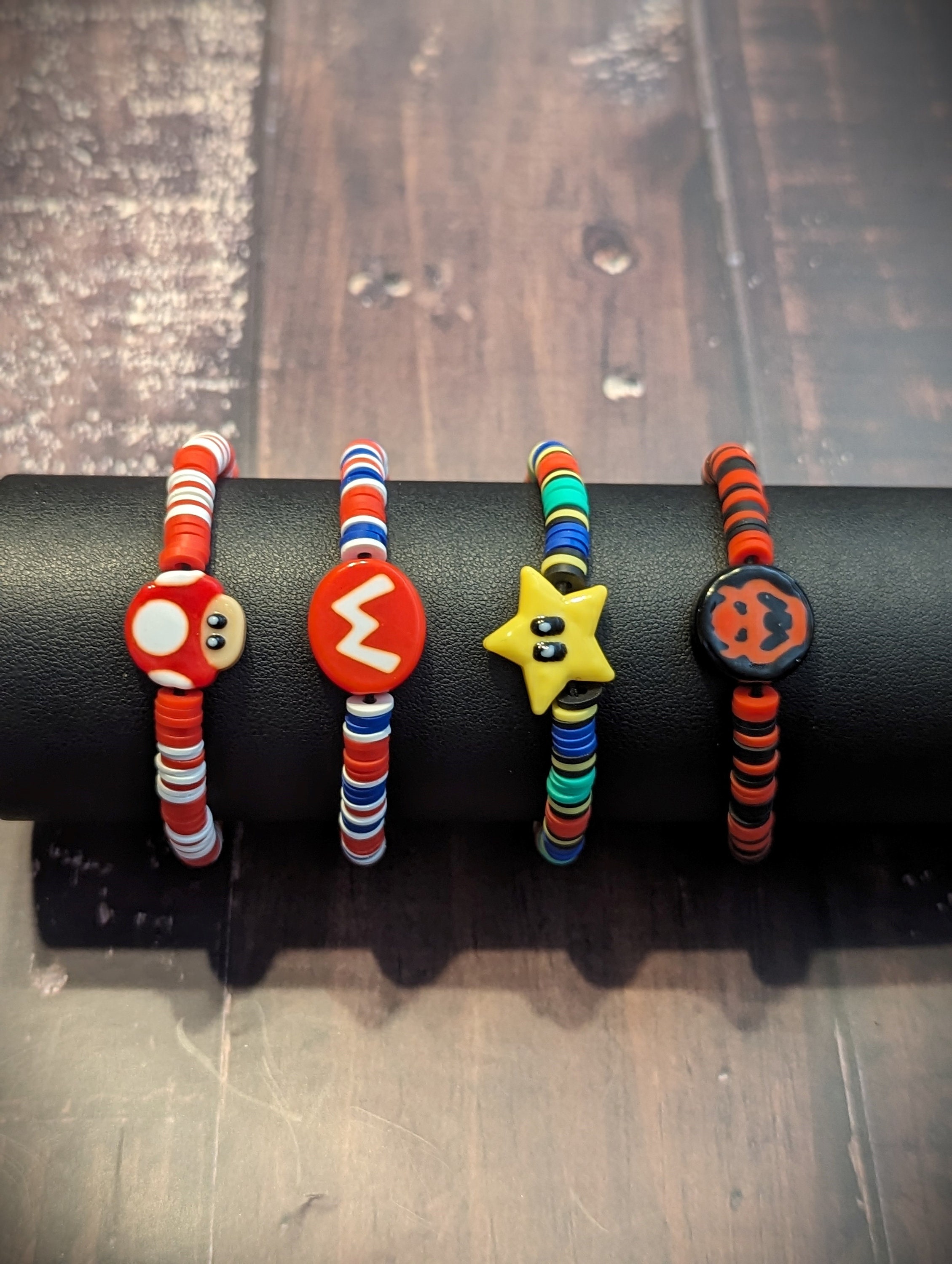 Super Mario Bracelet Mario Bracelet Bowser Bracelet Mushroom Bracelet ...