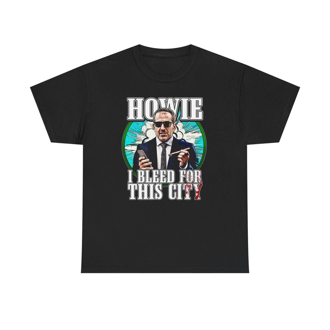 I Bleed for This City Howie Unisex Heavy Cotton Tee, Graphic T-shirt ...