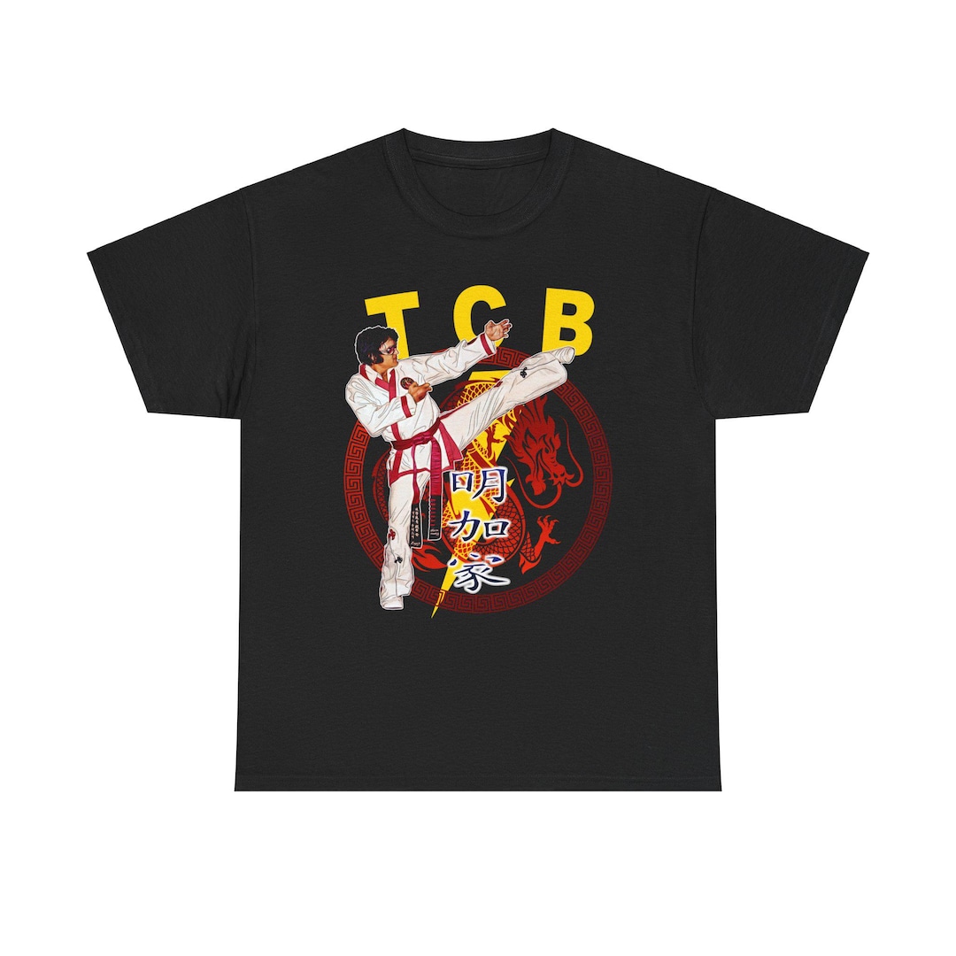 Karate King TCB Memphis Elvis Comeback Unisex Heavy Cotton Tee - Etsy