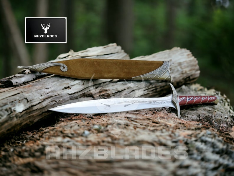Custom Handcrafted Hobbit Sting Dagger Lord of the Rings Sword - Etsy