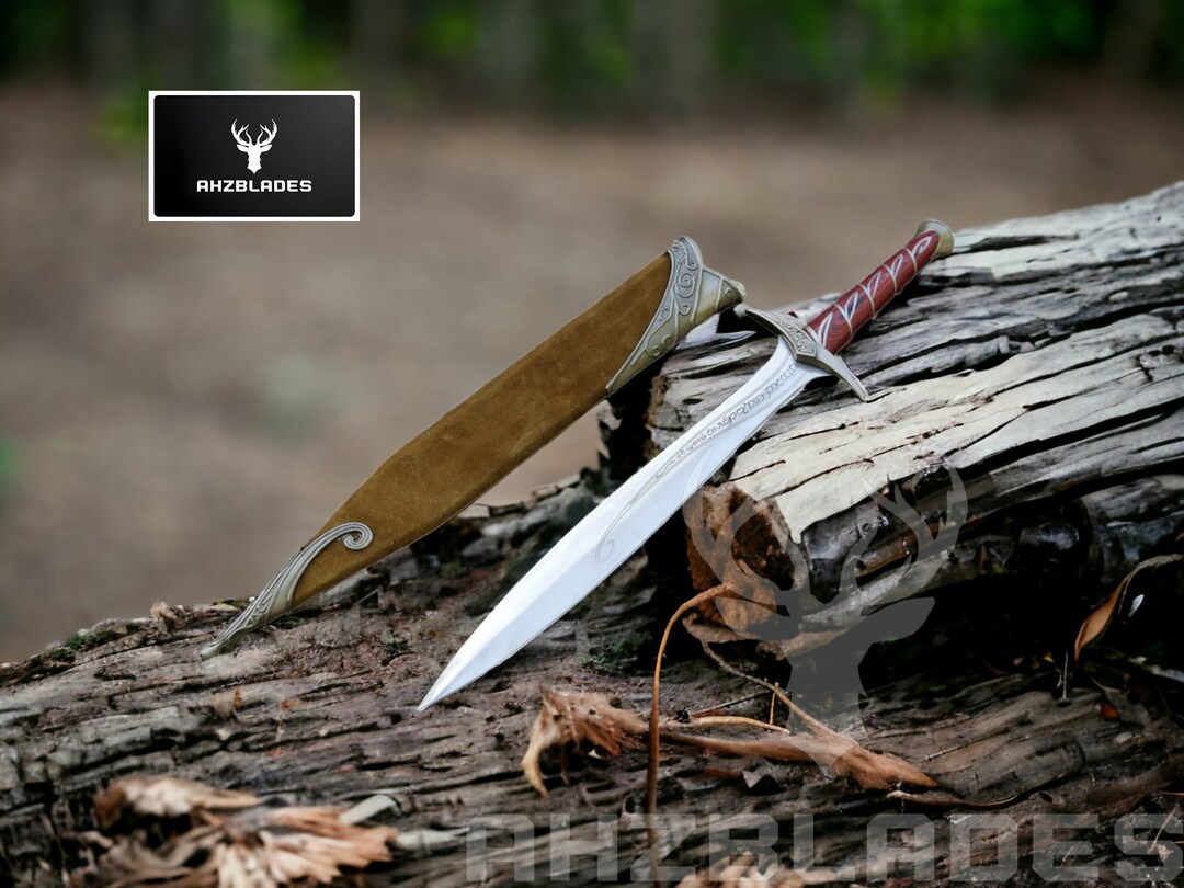 Custom Handcrafted Hobbit Sting Dagger Lord of the Rings Sword - Etsy