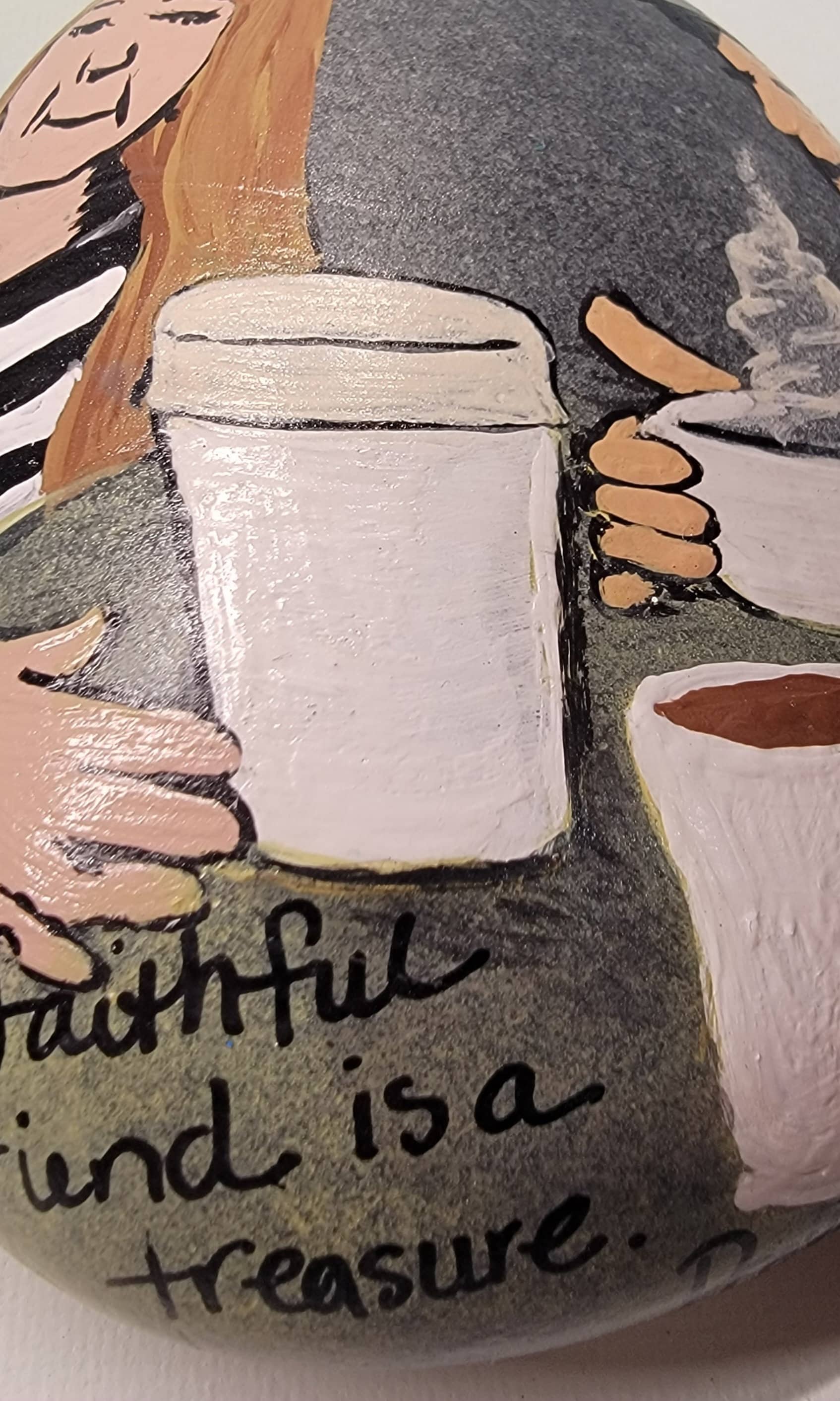 Painted Rock, Hand Painted, Acrylic Paint, Art, Decor, Inspirational ...