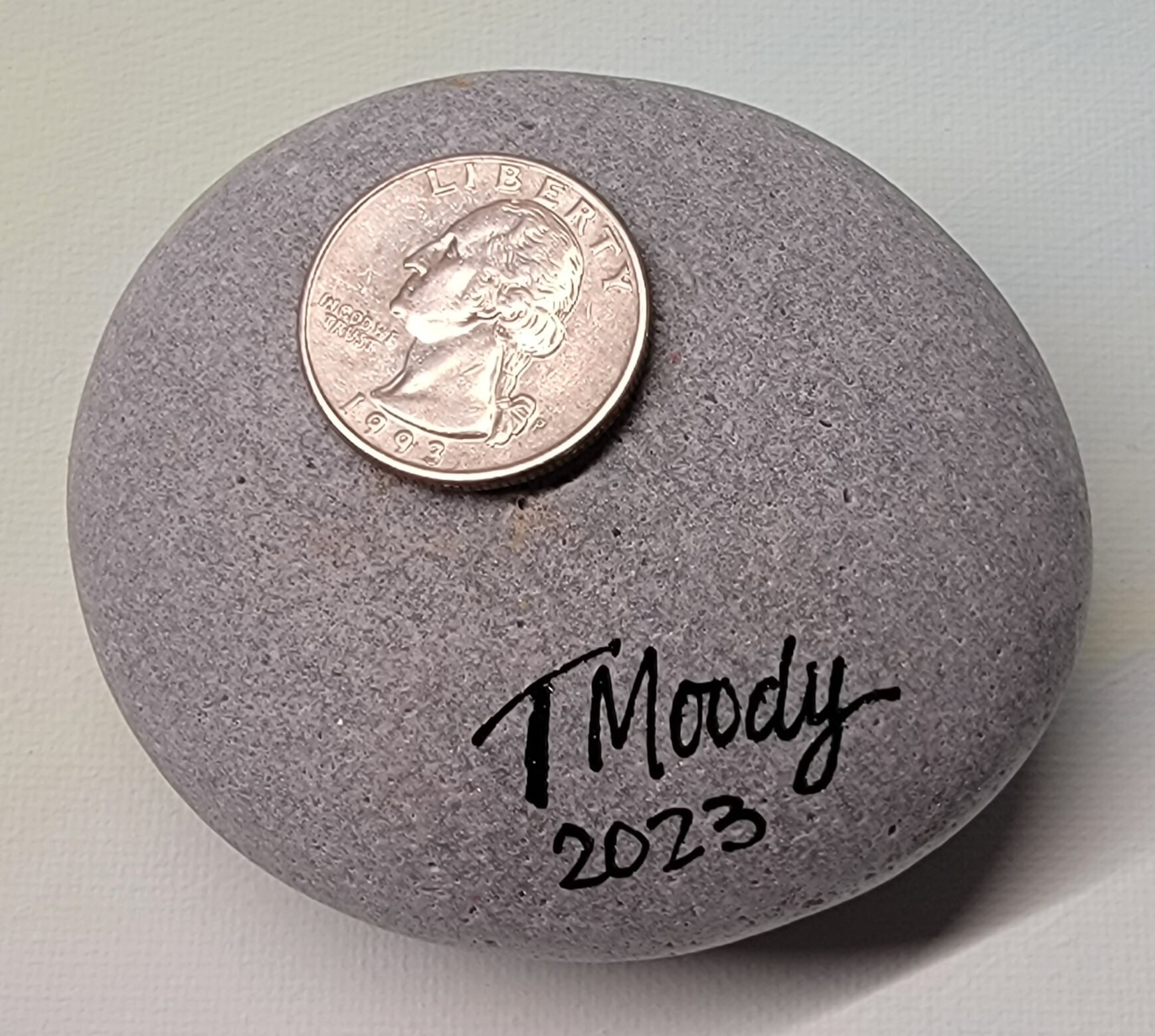 Painted Rock, Hand Painted, Acrylic Paint, Inspirational, Bible Verse ...