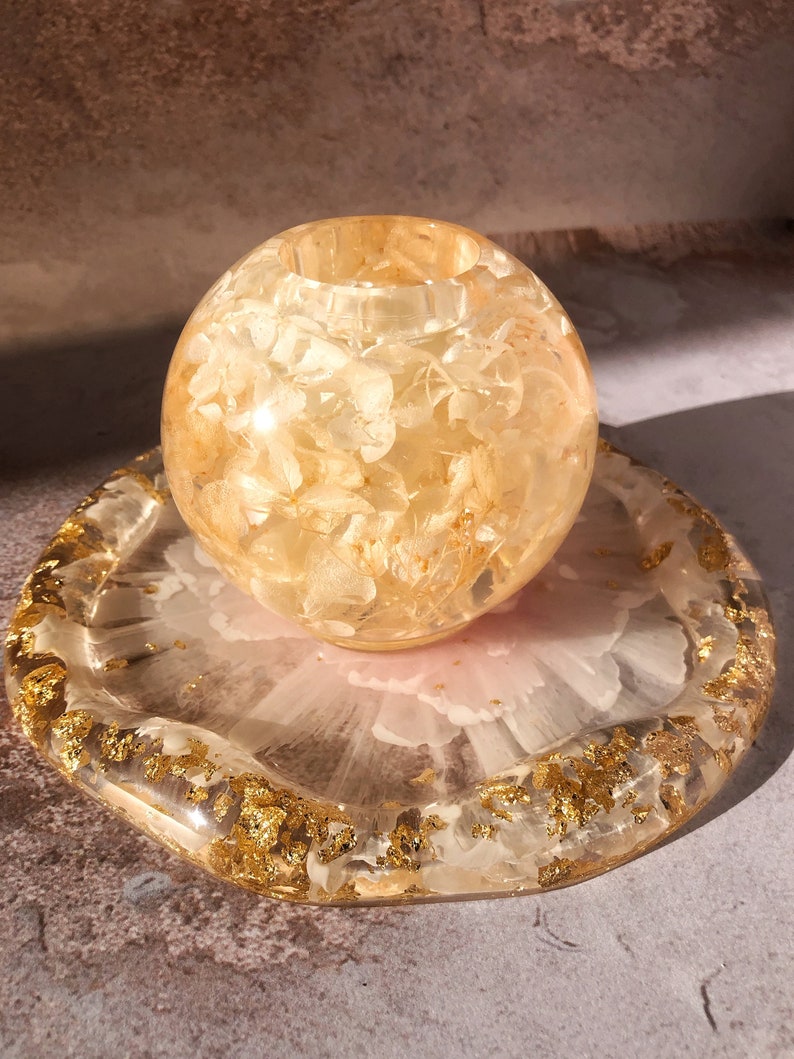 Tea Light Candle Holderl Epoxy Resin Candle Holderl Home Decorl ...