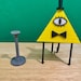 Bill Cipher Desk Figure - Gravity Falls Inspired Decoration - Etsy UK