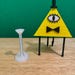 Bill Cipher Desk Figure - Gravity Falls Inspired Decoration - Etsy UK