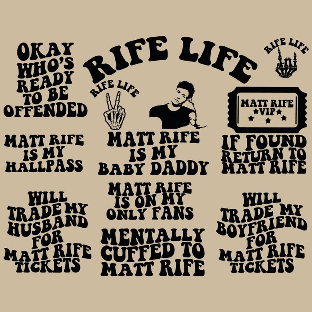 Matt Rife Bundle Matt Rife Png Matt Rife Shirt Funny Png - Etsy