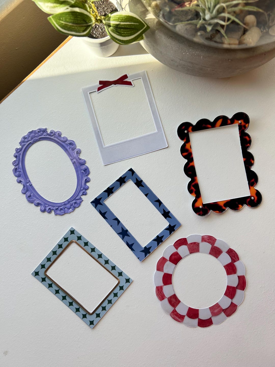 NEW Glossy Photo Frame Stickers Vol. 2: Junk Journaling, Scrapbooking ...