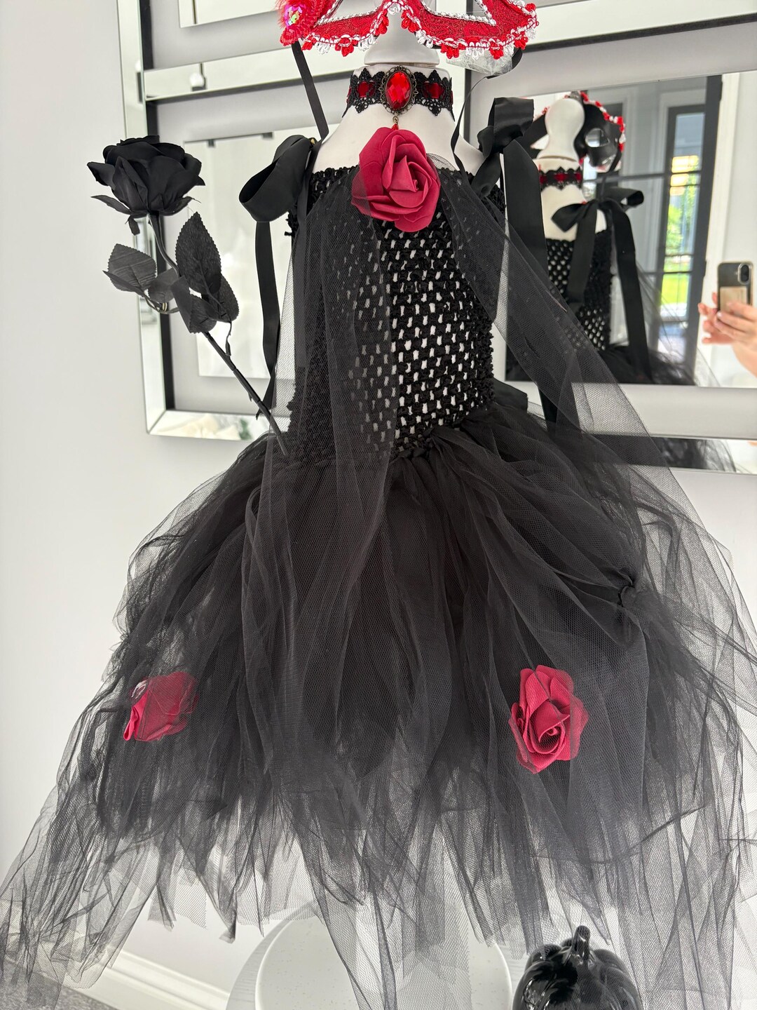 Black Wicked Prom Girl , Wicked Witch, Evil Queen Halloween Costume ...