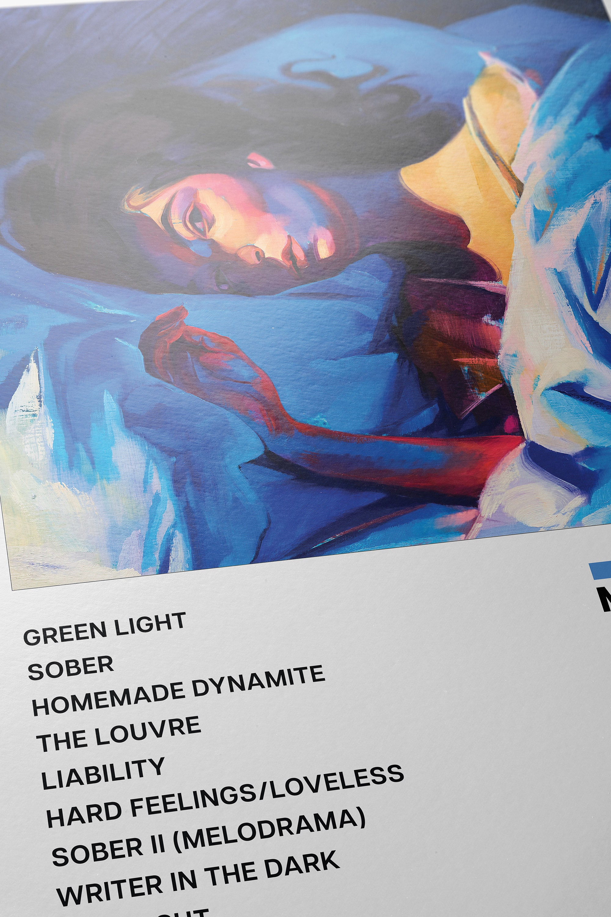 Lorde 'melodrama' Poster Pure Heroine Poster Album - Etsy